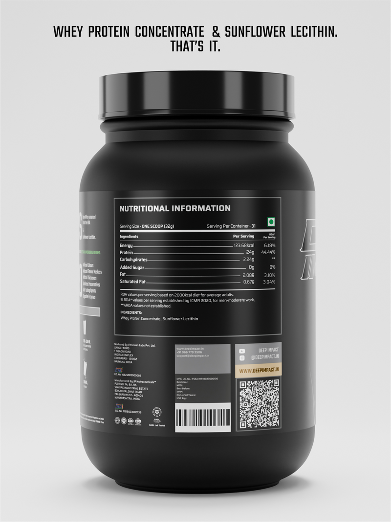 Raw Concentrated Whey Protein